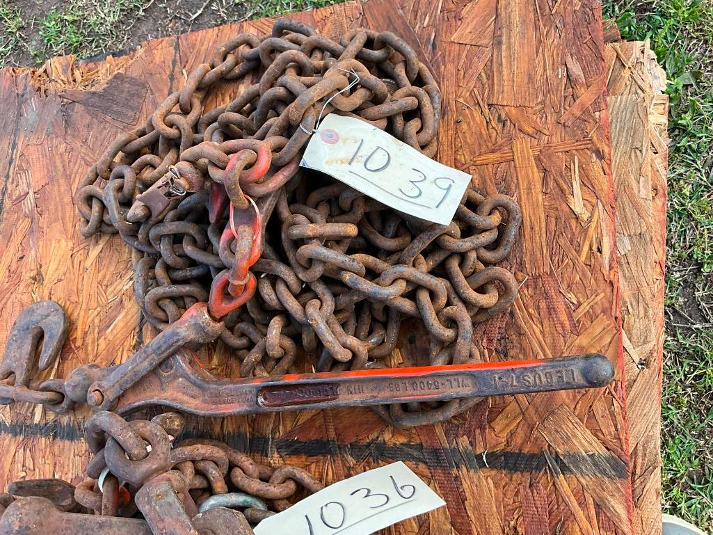 20' CHAIN W/ 3/8" BINDER | Proxibid