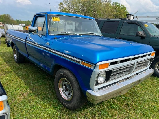 1977 FORD F100 CUSTOM EXPLORER PICKUP TRUCK | Online Auctions | Proxibid
