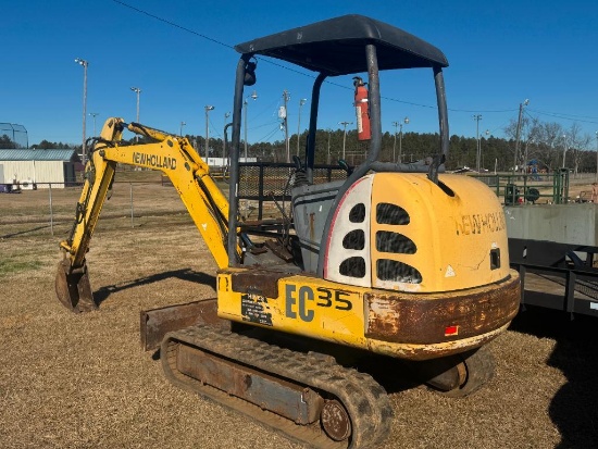 NEW HOLLAND EC35 EXCAVATOR MINI EXCAVATOR (4CYL | Heavy Construction ...