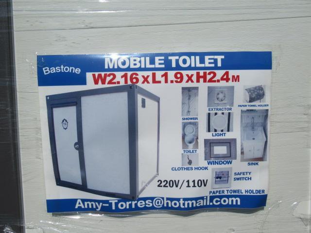 2021 BASTONE PORTABLE RESTROOM W/ SHOWER, SINK & | Proxibid