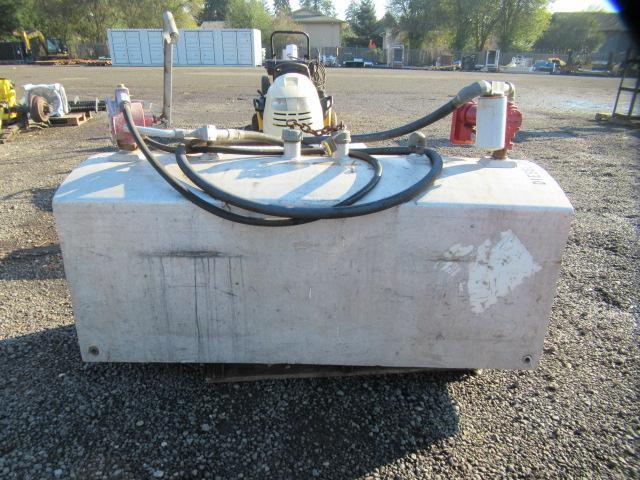 150GAL ALUMINUM DIESEL TANK, HIGH FLOW 12V 20GPM | Proxibid