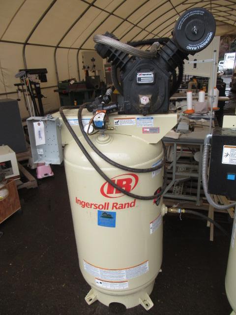 INGERSOLL RAND 2475 AIR COMPRESSOR, 5HP, 2 STAGE | Proxibid
