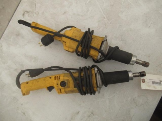 (2) DEWALT CORDED DW888 2'' DIE GRINDERS | Heavy Construction Equipment ...
