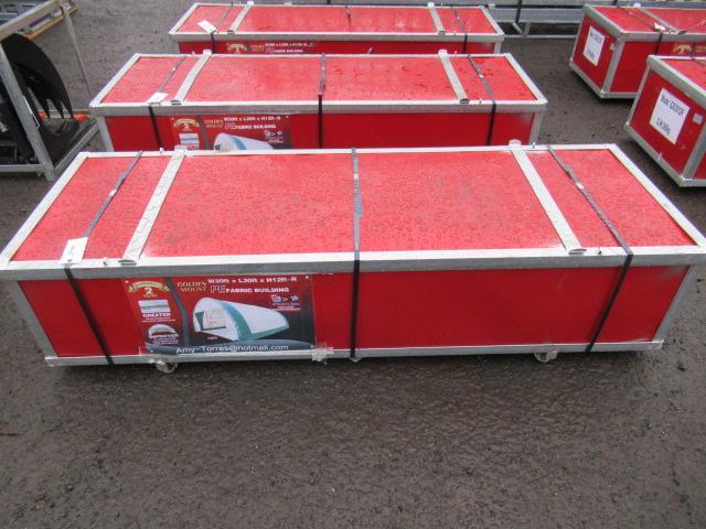 2024 GOLDEN MOUNT 20' X 30' X 12' FABRIC STORAGE | Proxibid