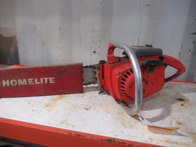 HOMELITE SUPER XL AUTOMATIC GAS POWERED CHAINSAW | Proxibid