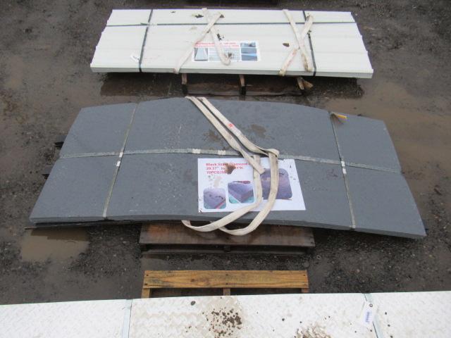 (70) 8' X 39.5'' GRAY STEEL DIAMOND PLATE PANELS | Proxibid