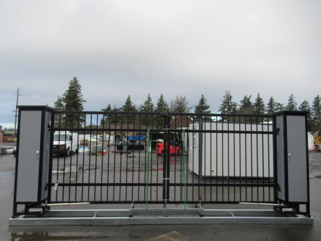 2024 14' BI-PARTING REMOTE CONTROL DRIVEWAY GATE | Proxibid
