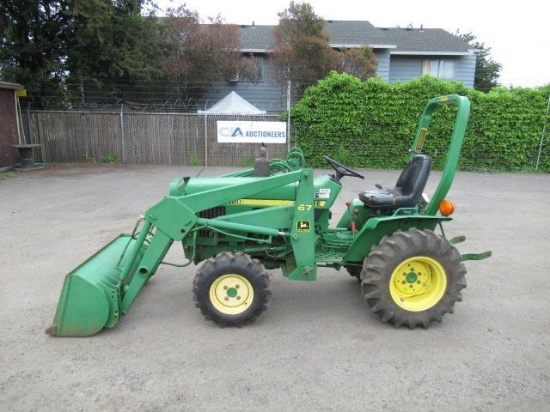 JOHN DEERE 650 4X4 TRACTOR | Online Auctions | Proxibid