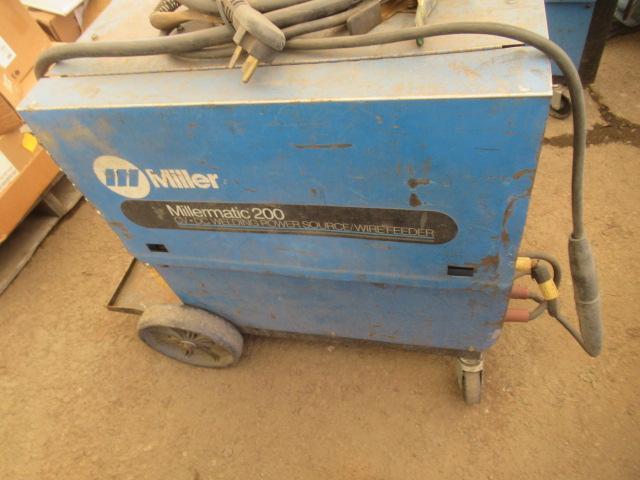 MILLER MILLERMATIC 200 MULTIPROCESS CV/DC ARC | Proxibid