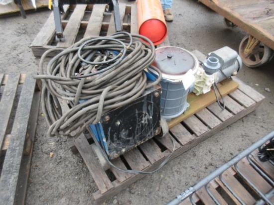 MILLER THUNDERBOLT AC/DC WELDER W/ LEADS & PURFLO SUPER-E PUMP | Heavy ...