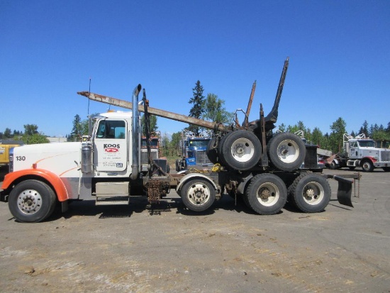 FREIGHTLINER LOG TRUCK W/ TRAILER | Online Auctions | Proxibid