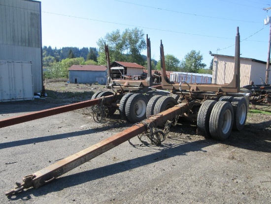 (BORING, OR) 1999 GENERAL PDAL TANDEM AXLE LOG TRAILER | Commercial ...