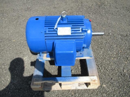 MARATHON GLOBETROTTER 15HP ELECTRIC MOTOR, 1185RPM, 3-PHASE, 208-230 ...