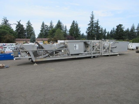 CEMCO 275 65' X 12' PORTABLE SELF ERECTING CONCRETE BATCH PLANT | Heavy ...