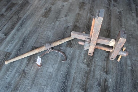 TWO MAN TIMBER CARRIER & WOOD CLAMP | Industrial Machinery & Equipment ...