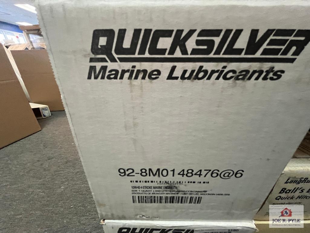 Case of Quicksilver 10W-40 Four Stroke Marina | Proxibid