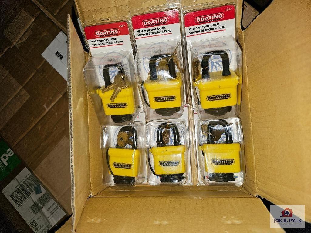 (6) Water Proof Locks | Proxibid
