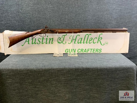 [202] Austin Halleck Flintlock Plains Style Muzzleloader, .50 cal | SN ...