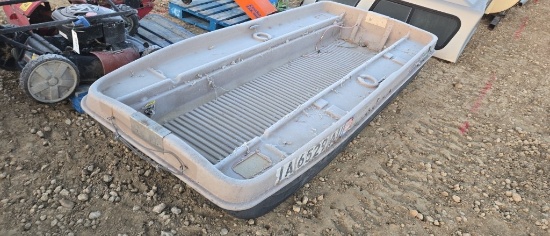 BASS 2 MAN BOAT - USED ON POND | Online Auctions | Proxibid