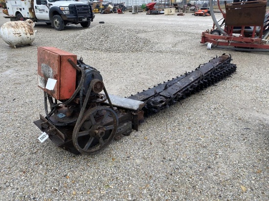 Electric Powered Chain Auger + | Farm Equipment & Machinery Grain ...