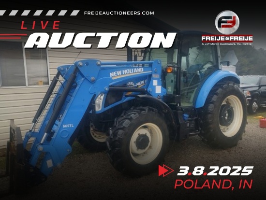 FARM RETIREMENT AUCTION MARCH 8TH @ 10 AM ET