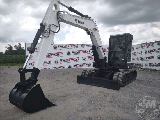2016 BOBCAT E85 MINI EXCAVATOR SN: B34T13417 | Heavy Construction ...