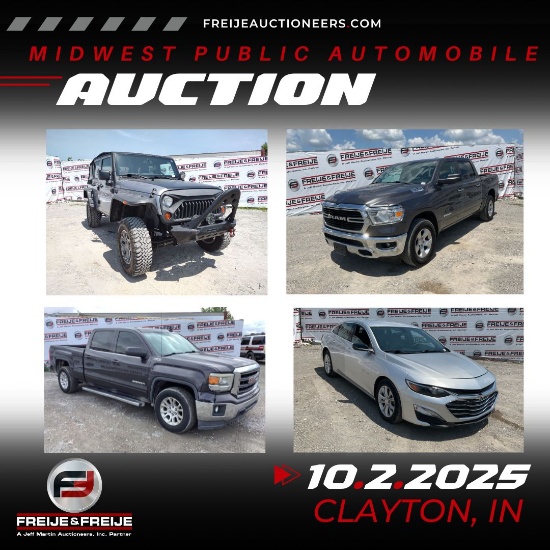 Freije & Freije Auctioneers Auction Catalog - MIDWEST PUBLIC AUTOMOBILE ...