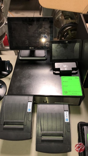 NCR POS System (2 Stations, 2 Reciept Printers & | Online Auctions ...