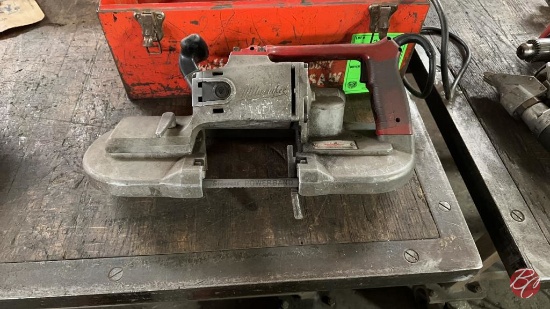 Milwaukee 6225 Heavy Duty Corded Band Saw W/ Case | Online Auctions ...