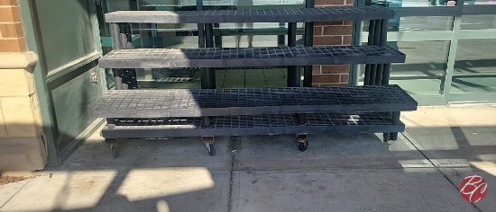 Heavy Duty Plastic Plant Risers W/ Casters | Industrial Machinery ...