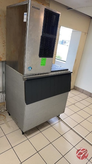 Hoshizaki KM-650MAH Ice Maker W/ 700lbs Bin | Industrial Machinery ...