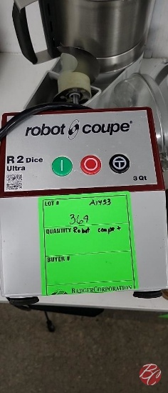 Roboto Coupe R2 Dice Ultra Food Processor 3qt | Industrial Machinery ...
