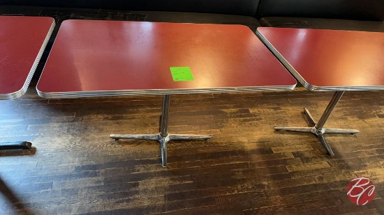 Wood Rectangle Pub Table W/ Heavy Duty Base 48" | Industrial Machinery ...