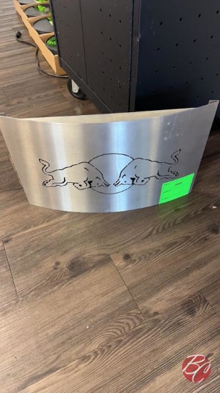 Red Bull Lighted Sign (Missing Power Supply) | Online Auctions | Proxibid
