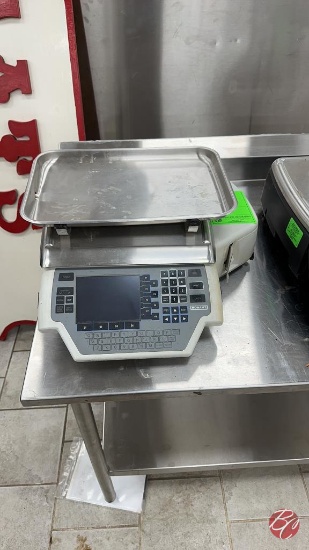 Hobart Quantum Deli Scale W/ Label Printer | Online Auctions | Proxibid