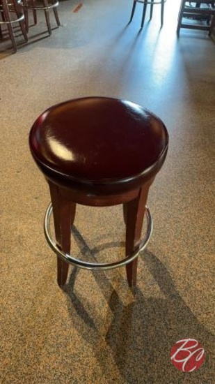 Shafer Commercial Seating Leather Padded Stools | Industrial Machinery ...