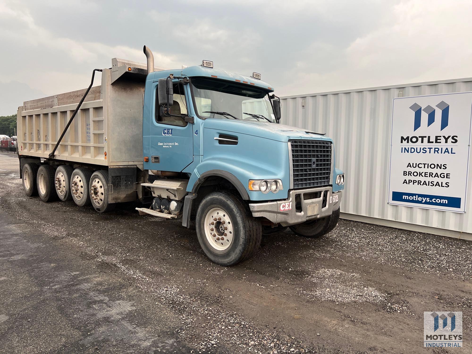 2005 Volvo Quint Axle Dump Truck | Proxibid