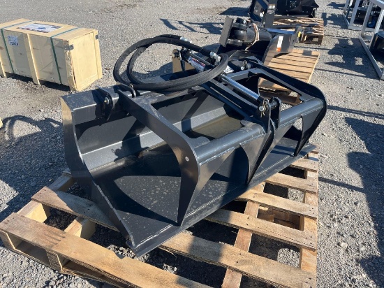 2024 Wolverine MSG-11-44W Mini Skid Steer Stump Grapple Attachment ...