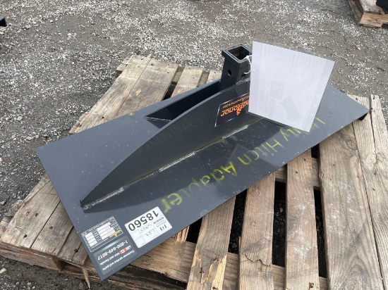2024 Landhonor UHA-16-300G Skid Steer Utility Hitch Adapter 2" Receiver ...