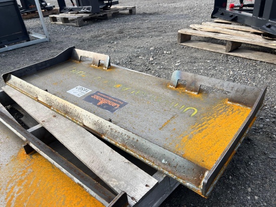 2024 Landhonor UAP-16-45W Skid Steer Universal Adapter Plate Attachment ...