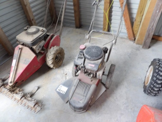 Craftsman Walk Behind Hedge Trimmer | Online Auctions | Proxibid