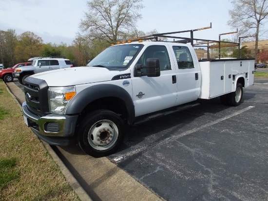2016 Ford F450 Super Duty Crew Service Truck | Commercial Trucks ...
