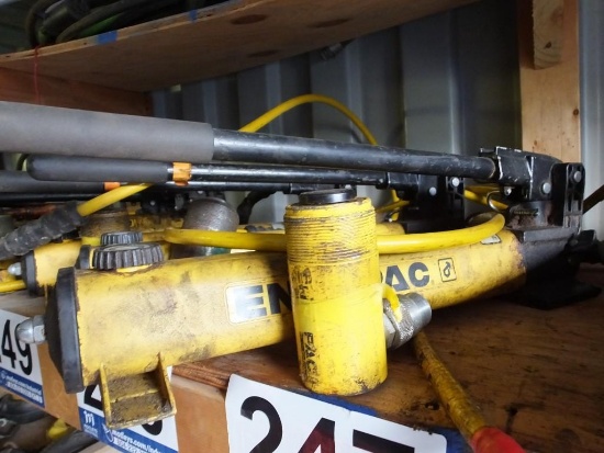 Enerpac Hyd. Porta-Power with RC102 10-Ton Ram | Industrial Machinery ...