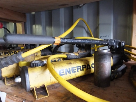 Enerpac Hyd. Porta-Power with Simplex R102 10-Ton Ram | Industrial ...