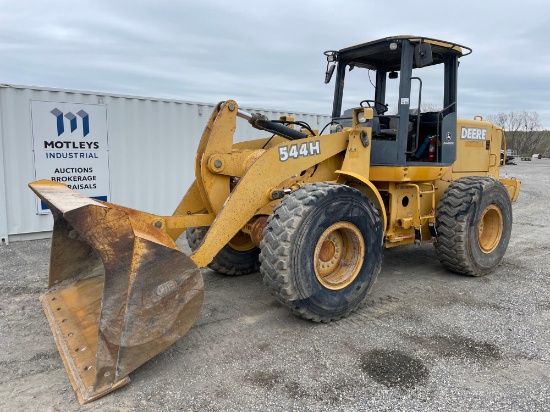 2003 John Deere 544H Wheel Loader 4WD | Heavy Construction Equipment ...