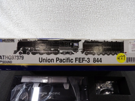 Genesis HO Scale UP FEF-3 844 Northern 484 Engine & Tender w/Sound NIB ...