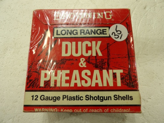Vintage Browning Shotgun Shell Full Box Duck & Pheasant | Online ...