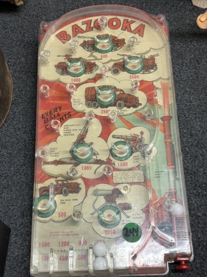 1950's Bazooka Table top Bingo | Online Auctions | Proxibid