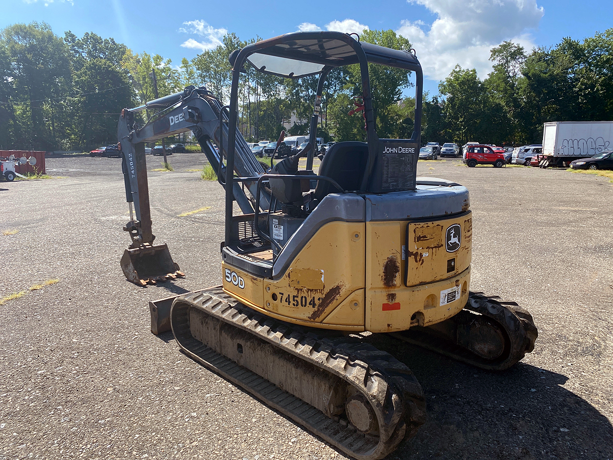 John Deere 50d Excavator Toy