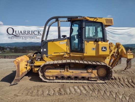 12 John Deere 700J LT Crawler Dozer (QEA 9057) | Heavy Construction ...